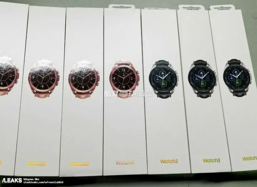 Samsung Galaxy Watch 3 - kurz vor dem Start noch neue Bilder der ...